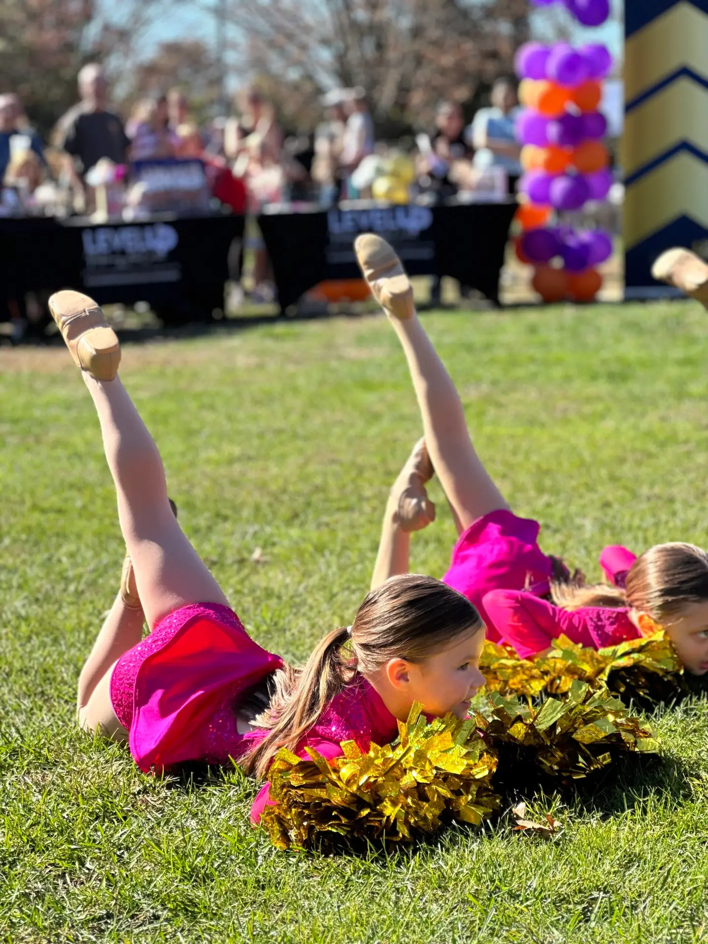 The Girls with the Gold Poms - Level Up Performing Arts Center